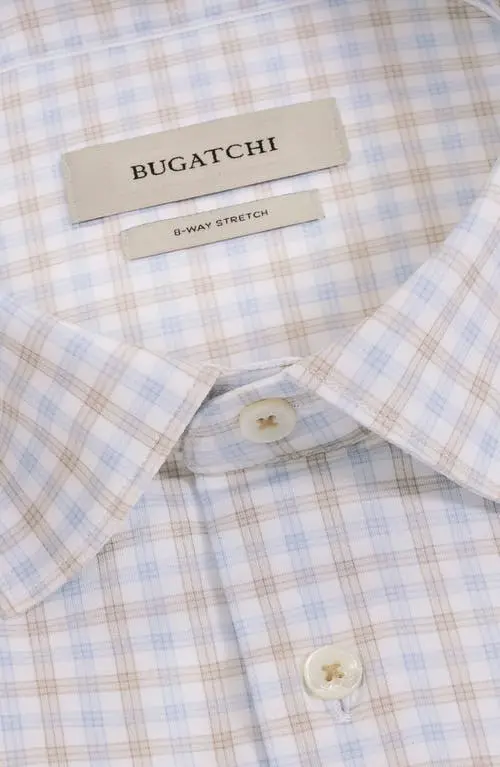 Bugatchi James Plaid Ooohcotton Tech Shirt