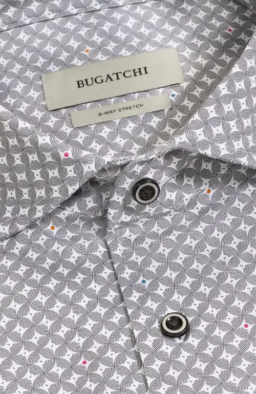 Bugatchi Devon Ooohcotton® Print Button-up Shirt