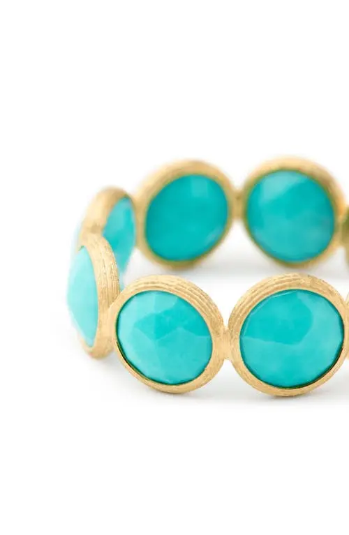 Marco Bicego Jaipur Color Turquoise Band Ring