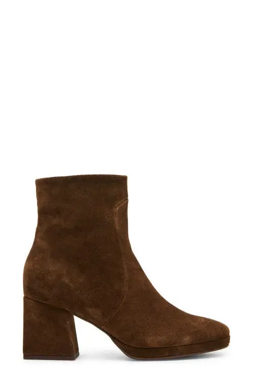 Blondo Shyna Waterproof Bootie - Chocolate Suede