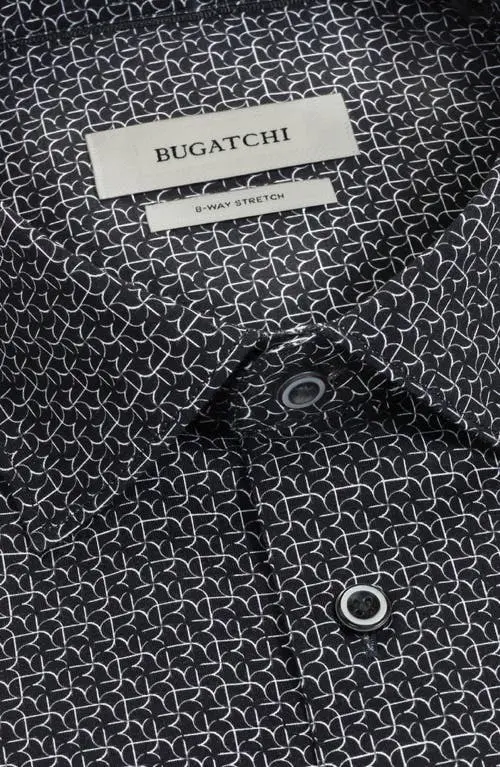 Bugatchi James Ooohcotton® Geo Print Button-up Shirt