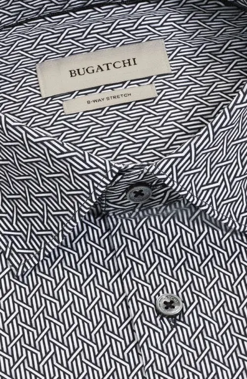 Bugatchi James Ooohcotton® Geo Print Button-up Shirt