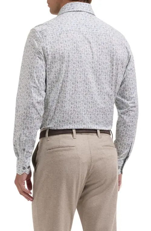 Bugatchi Devon Ooohcotton® Print Button-up Shirt