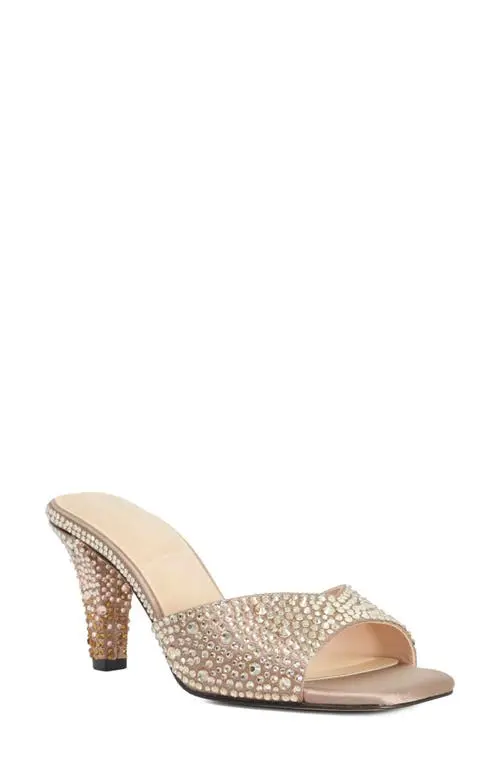 Dune London Madizons Faux Leather Slide Sandal - Mink