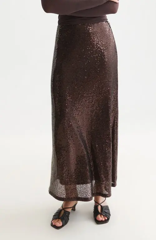 Scotch & Soda Sequins Maxi Skirt