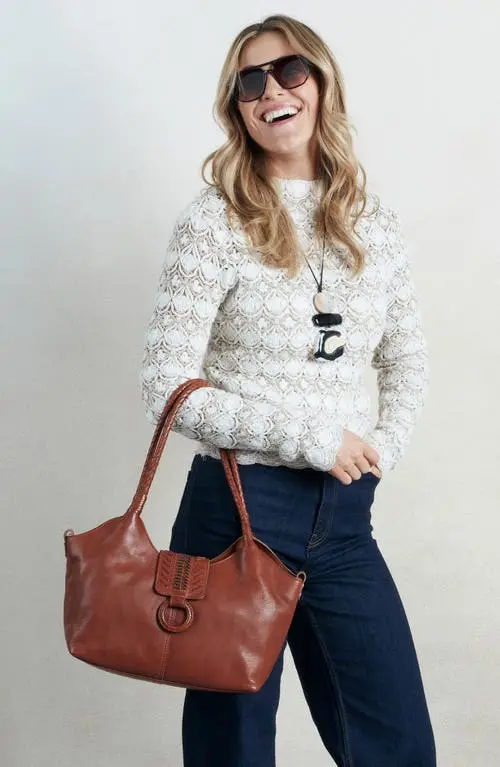 Hobo Foundery Small Leather Tote