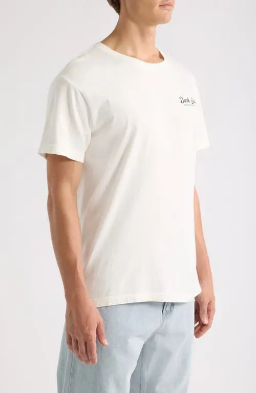 DARK SEAS Wild Duck Cotton Graphic T-shirt - Tofu