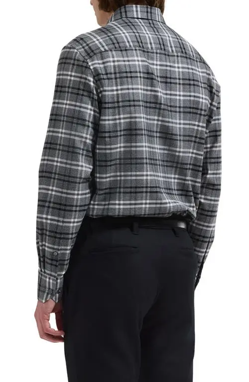 Bugatchi Axel Cotton Blend Button Up Shirt