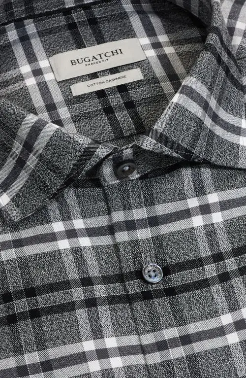 Bugatchi Axel Cotton Blend Button Up Shirt
