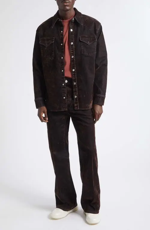 Amiri Flocked Ma Fit Jeans