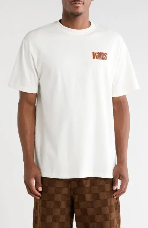 VANS Toasted Cotton Graphic T-shirt - Marshmallow
