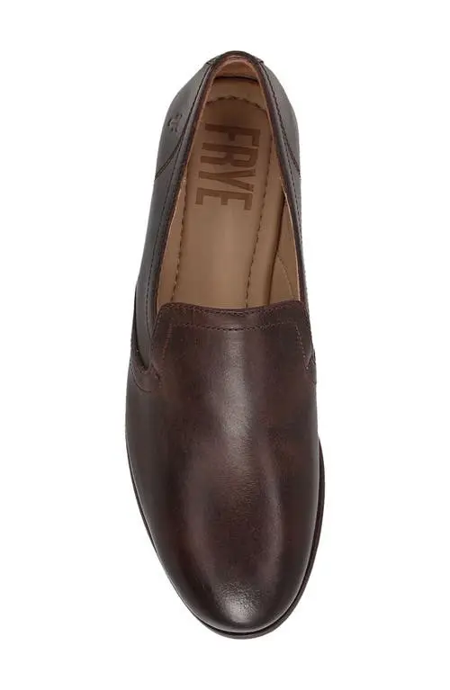 THE FRYE COMPANY Faith Slip-on Shoe - Dark Brown