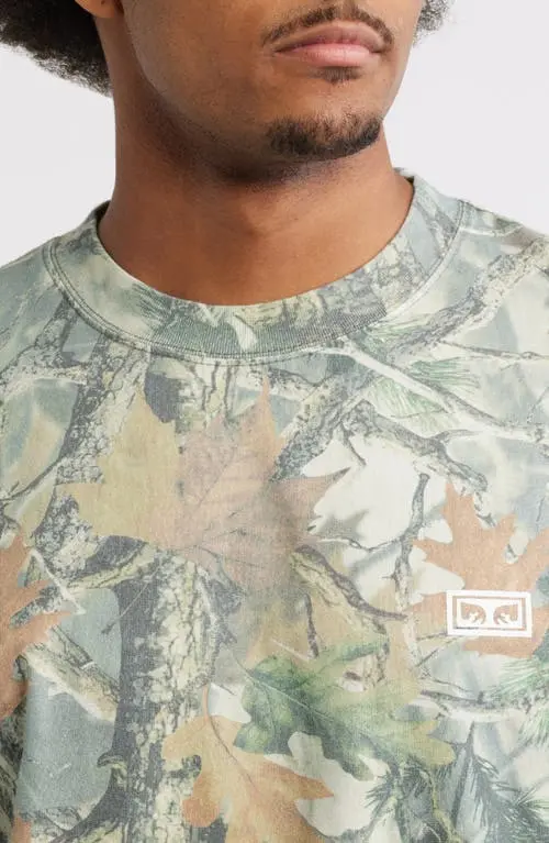 Obey Eyes 3 Camo Graphic T-shirt