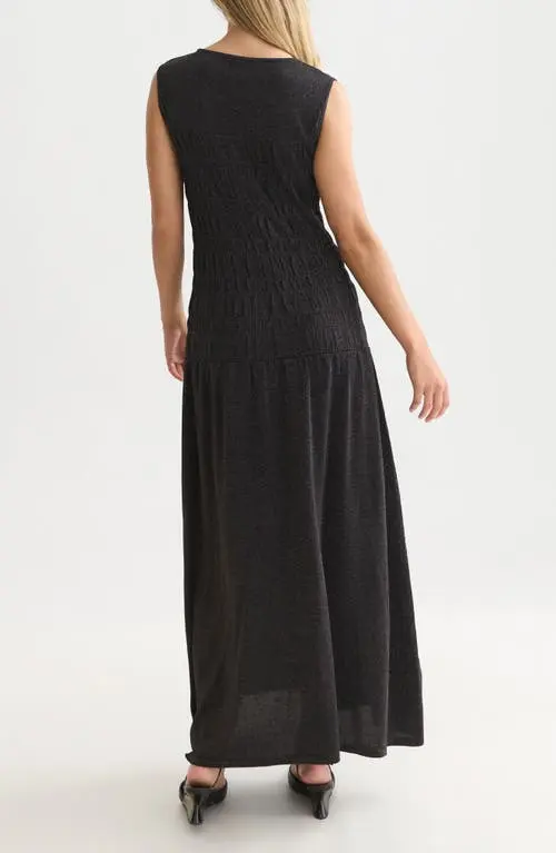 Scotch & Soda Sleeveless Smocked Maxi Dress