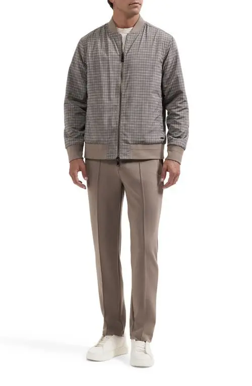 Bugatchi Soft Touch Knit Bomber Jacket