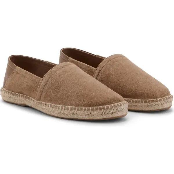 Mango Leather Espadrille
