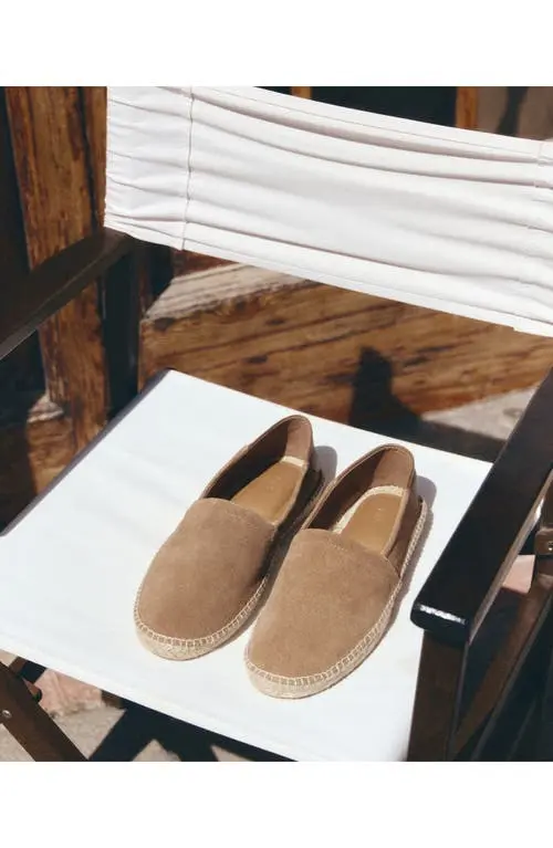 Mango Leather Espadrille