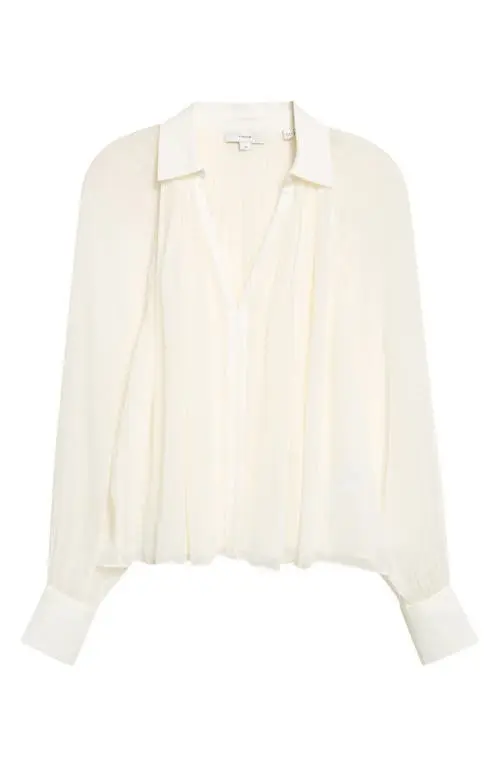 Vince Sheer Top - Cream