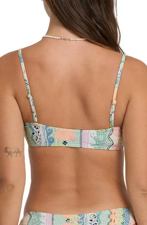 BILLABONG Tide Pool Michelle Bandeau Bikini Top