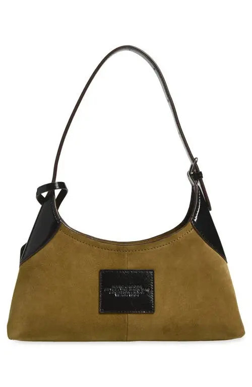 Marc Jacobs Small Suede Belted Sack Bag - Hazelnut