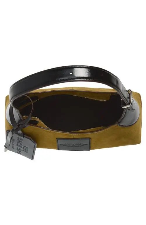 Marc Jacobs Small Suede Belted Sack Bag - Hazelnut