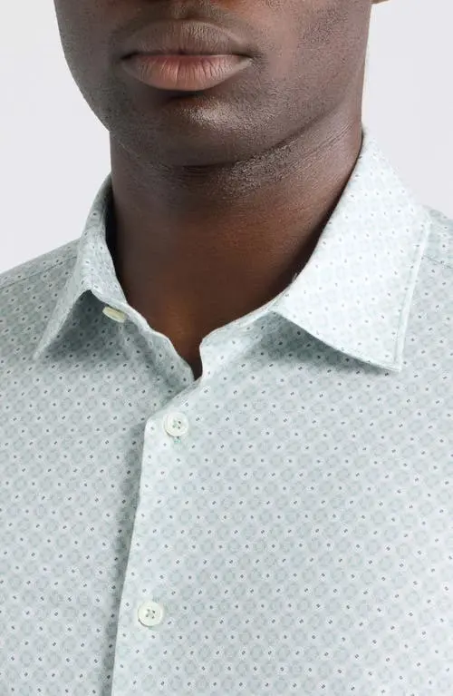 Bugatchi James Ooohcotton® Button-up Shirt - Seafoam
