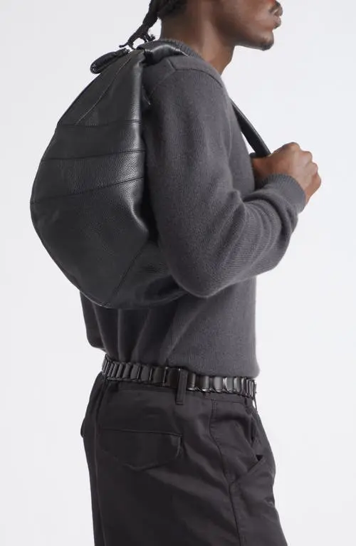 LEMAIRE Fortune Croissant Leather Shoulder Bag