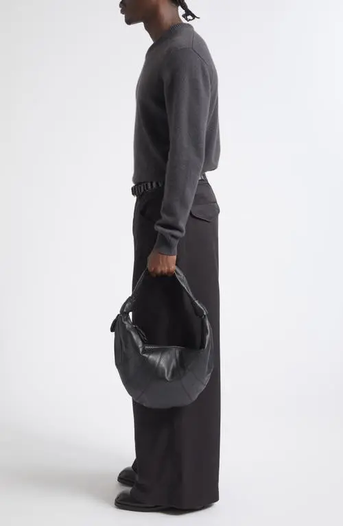 LEMAIRE Fortune Croissant Leather Shoulder Bag