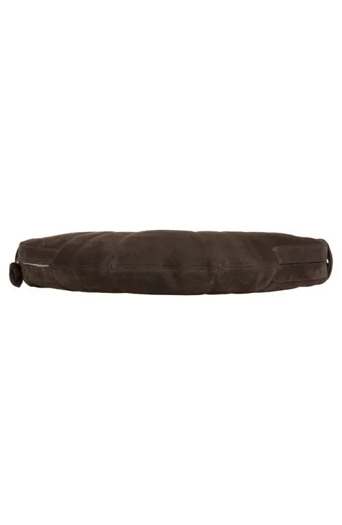LEMAIRE Fortune Croissant Shoulder Bag - Dark Chocolate