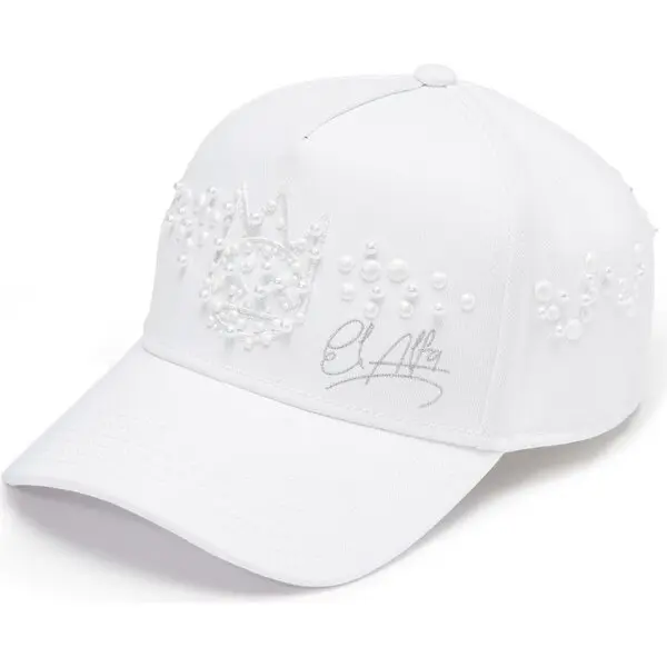 CULT OF INDIVIDUALITY X El Alfa Snapback Cap - White