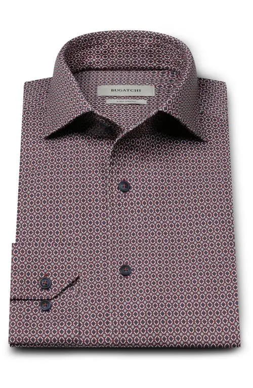 Bugatchi Devon Ooohcotton® Print Button-up Shirt