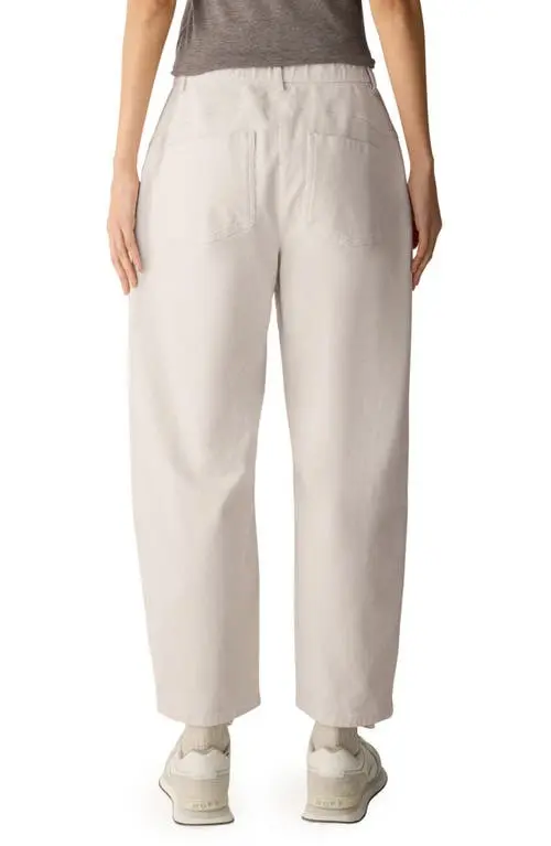 Eileen Fisher Arch Stretch Cotton Corduroy Ankle Pants