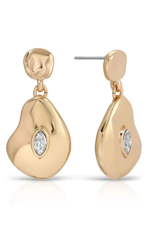 Ettika Marquise Drop Earrings - Clear