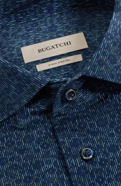 Bugatchi Devon Ooohcotton® Print Button-up Shirt
