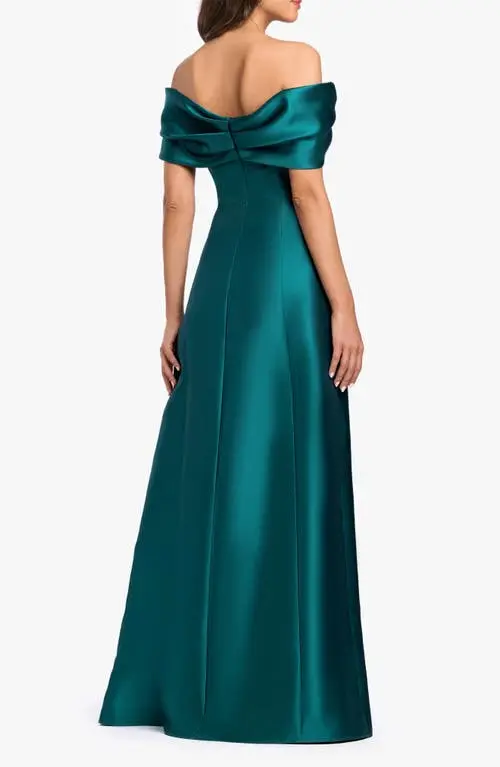 Betsy & Adam Arcadia Satin Ballgown