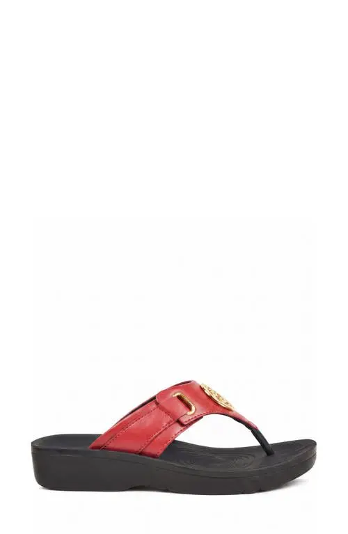 AEROTHOTIC Hazel Flip Flop - Red