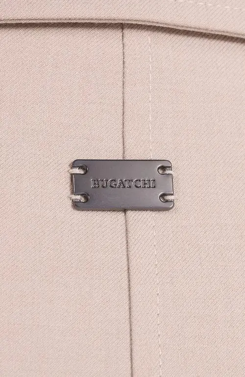 Bugatchi Travel Tech Shirt Jacket - Oatmeal