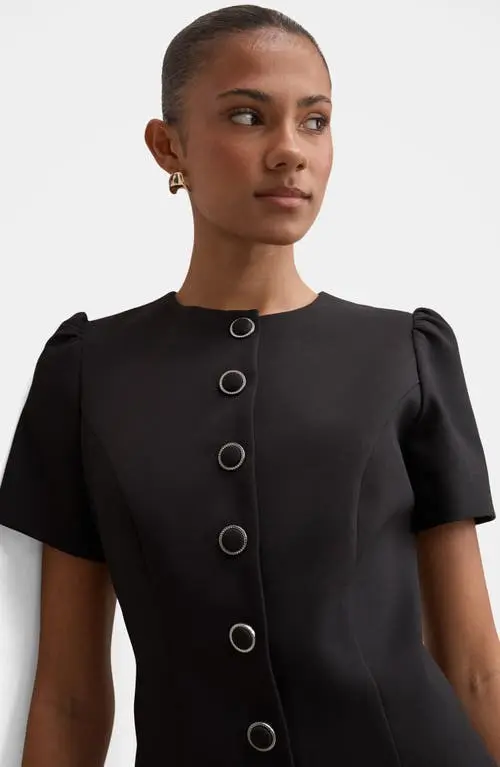 EVER NEW Elinda Button-up Minidress