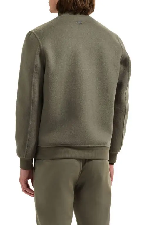 Bugatchi Wool Blend Bomber Jacket