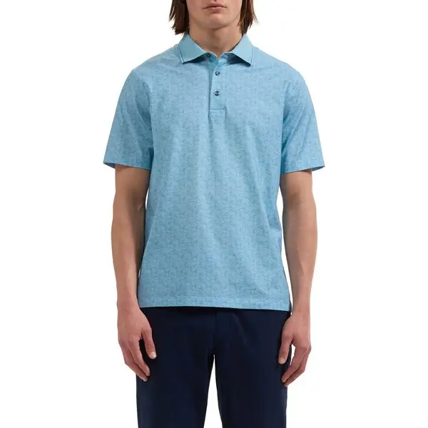 Bugatchi Vidal Ooohcotton® Floral Print Polo