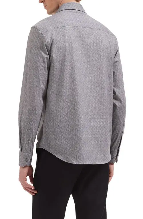 Bugatchi James Ooohcotton Tech Long Sleeve Button Up Shirt