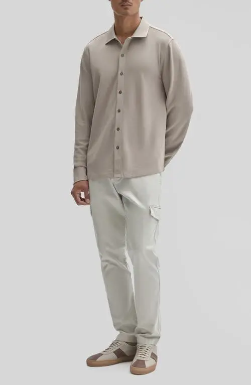 Robert Barakett Sorrell Long Sleeve Knit Shirt - Tapestry