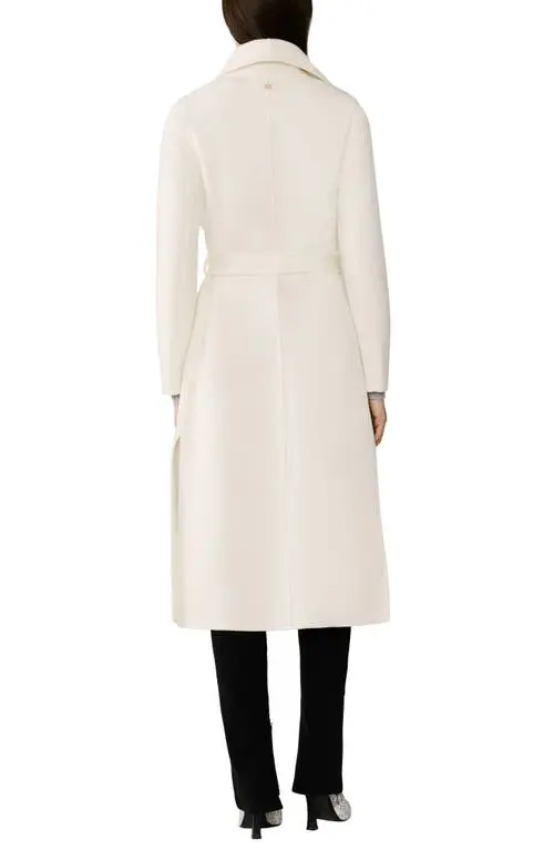 Soia & Kyo Britta Cascade Collar Wool Blend Coat