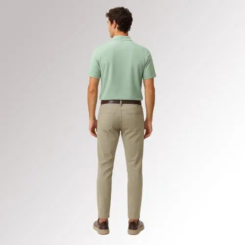 COLE HAAN GOLF APPAREL Zero Grand 5 Pocket - Silver Birch