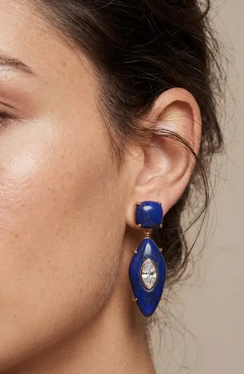 Ettika Desert Stone Drop Earrings
