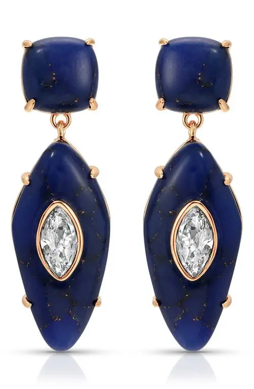 Ettika Desert Stone Drop Earrings