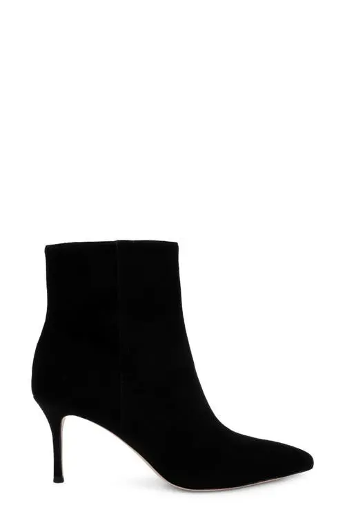 L'Agence Houston Bootie - Black Suede