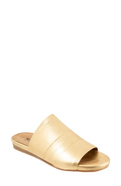 Softwalk Camano 2.0 Slide Sandal - Gold