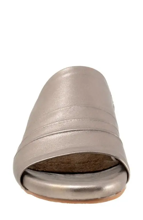 Softwalk Camano 2.0 Slide Sandal - Pewter
