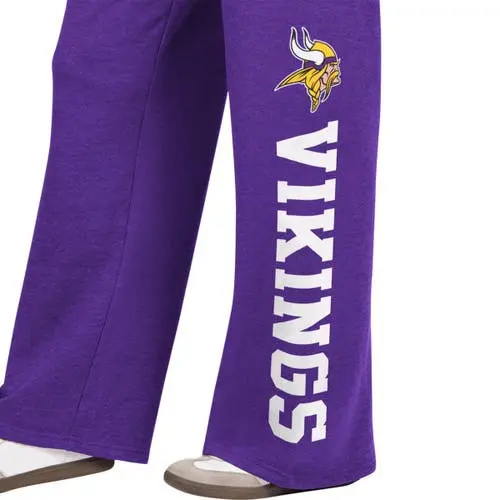STARTER Minnesota Vikings Field Wide Leg Sweatpants